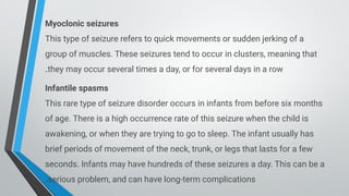 seizure diagnosis and management in children .pptx
