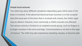 seizure diagnosis and management in children .pptx
