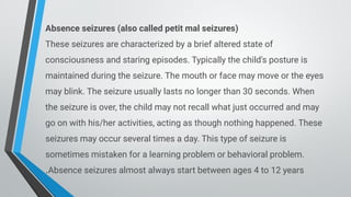 seizure diagnosis and management in children .pptx