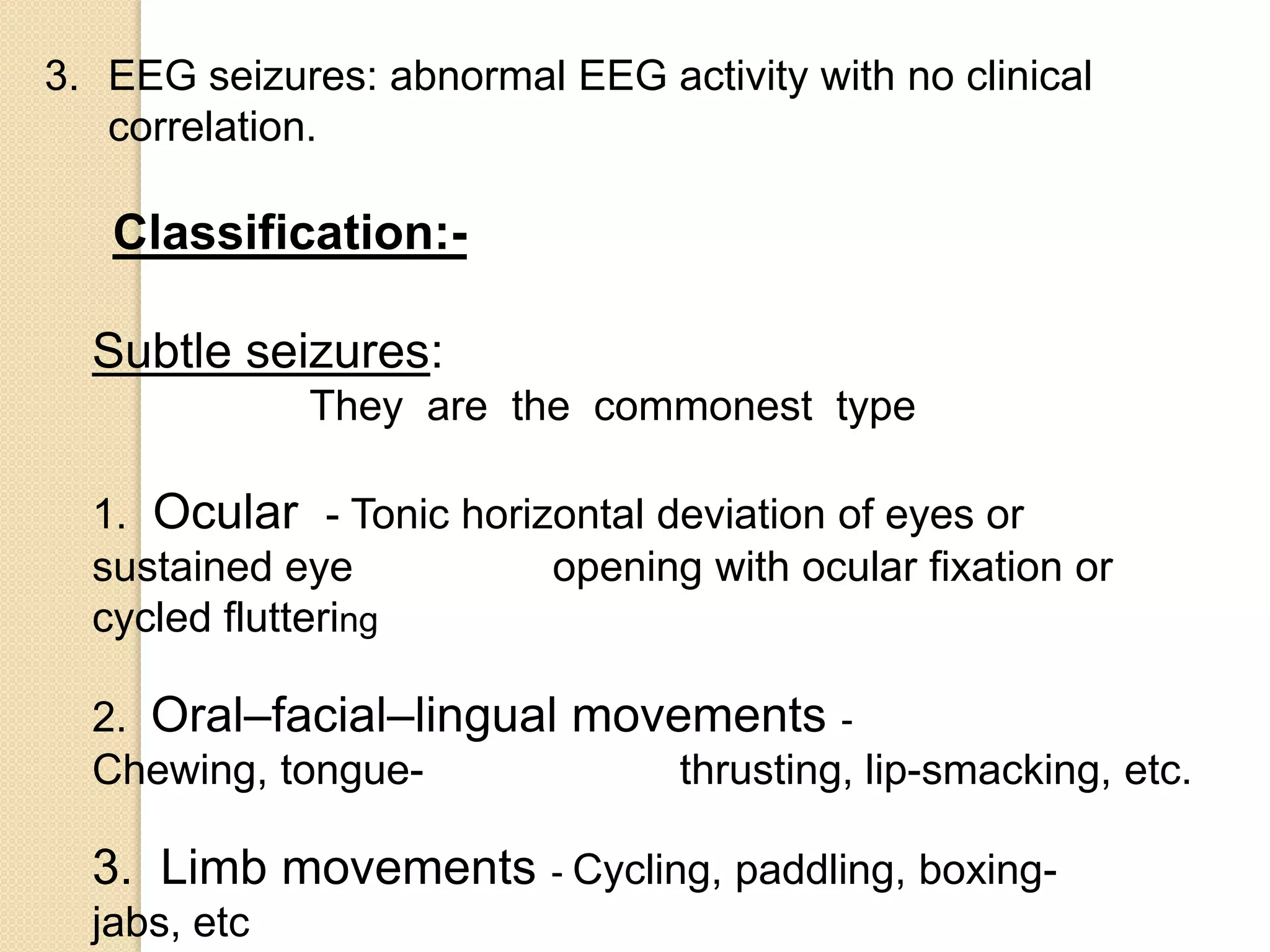 Neonatal seizures | PPTX