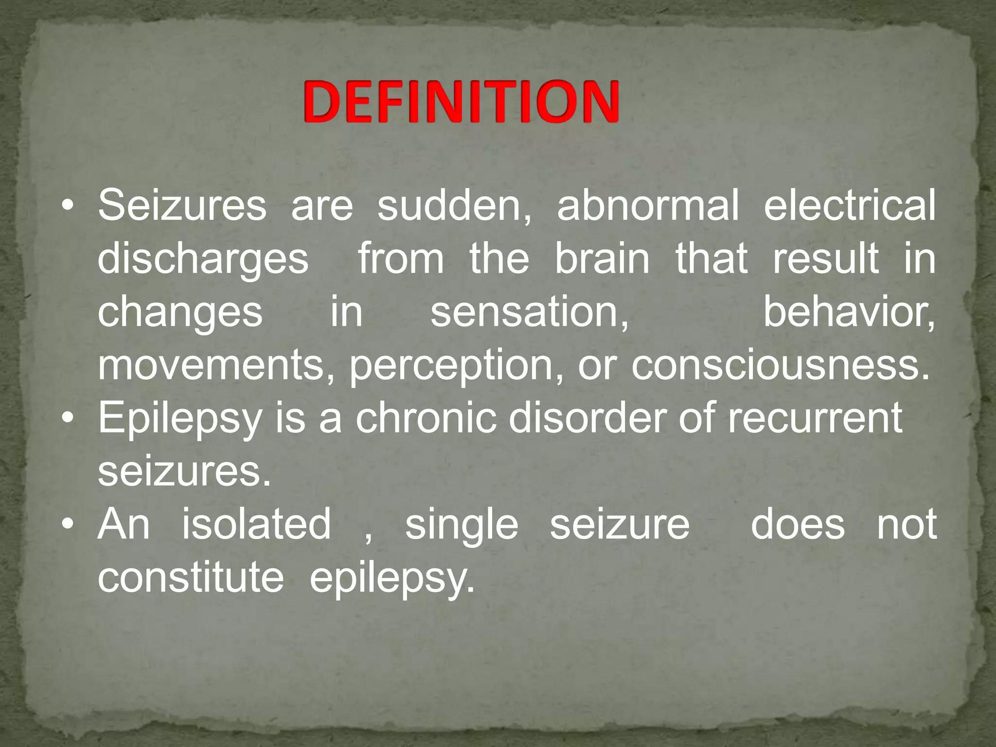 Seizure | PPTX