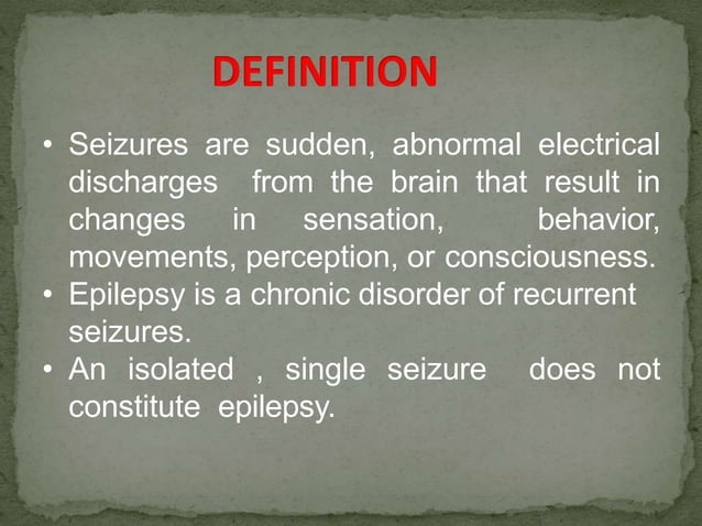 Seizure | PPTX