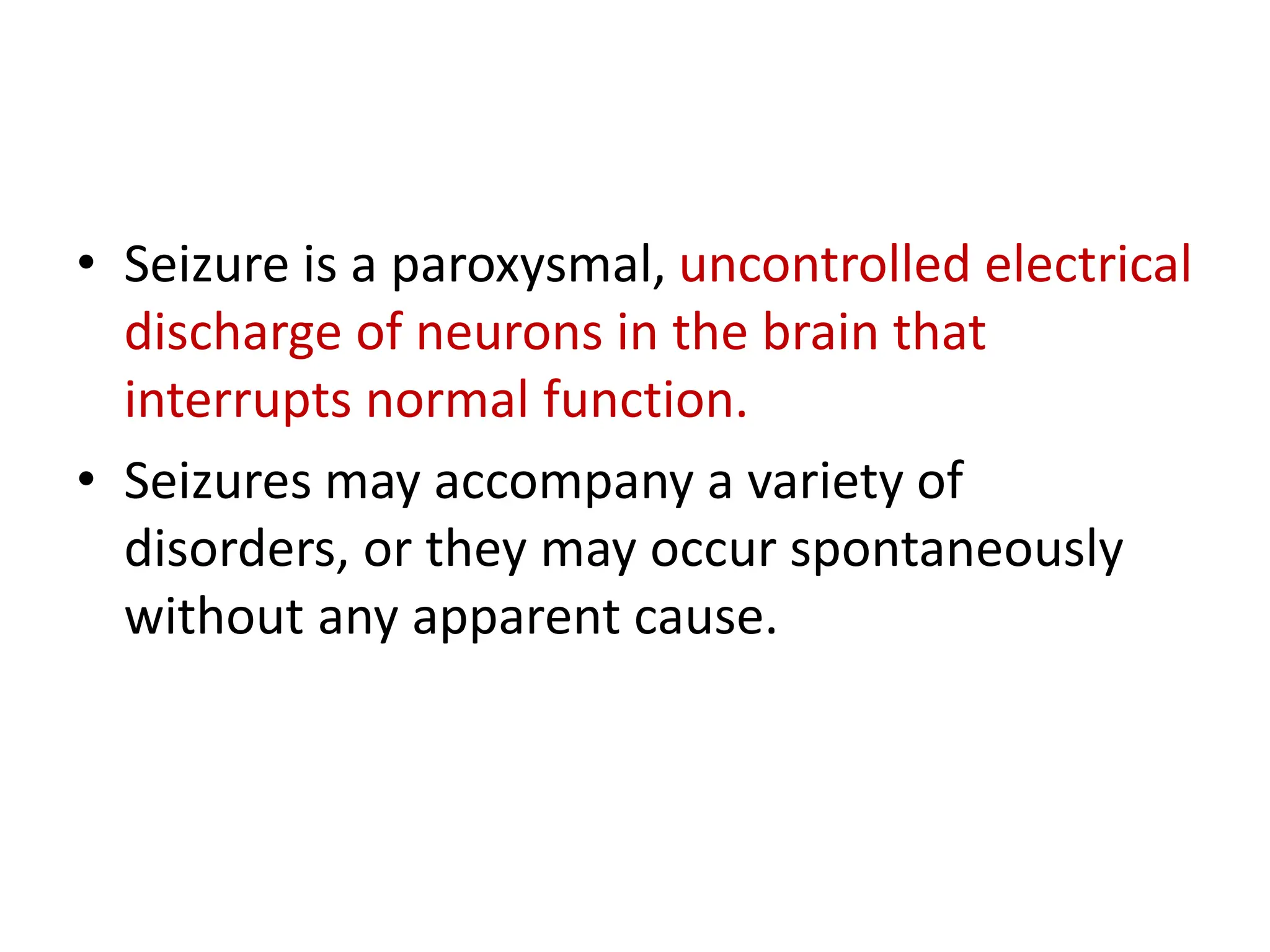 seizure seizure in medical surgical nursing | PPTX