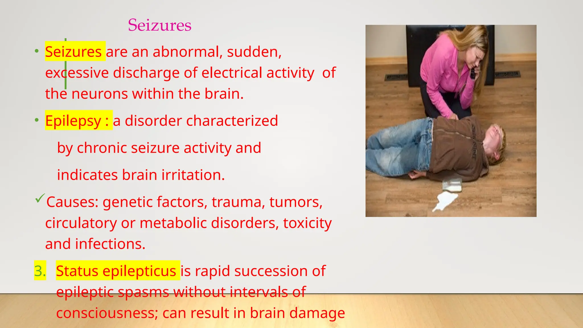 Seizure disorders and its types, pathophysiology | PPTX