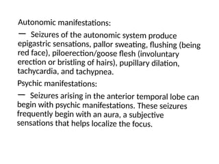 An overview of Seizure disorders.free pptx | PPTX