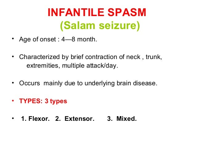 Infantile Spasms