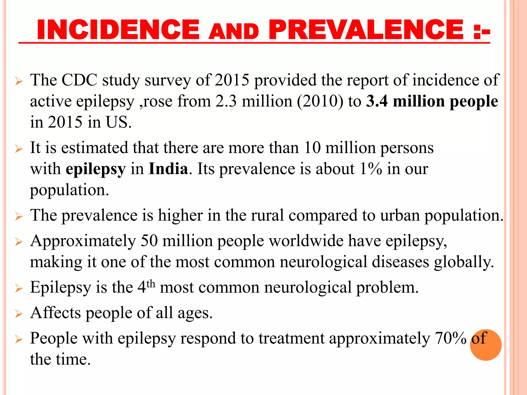 Seizure and epilepsy | PPTX