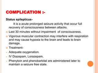 Seizure and epilepsy | PPTX