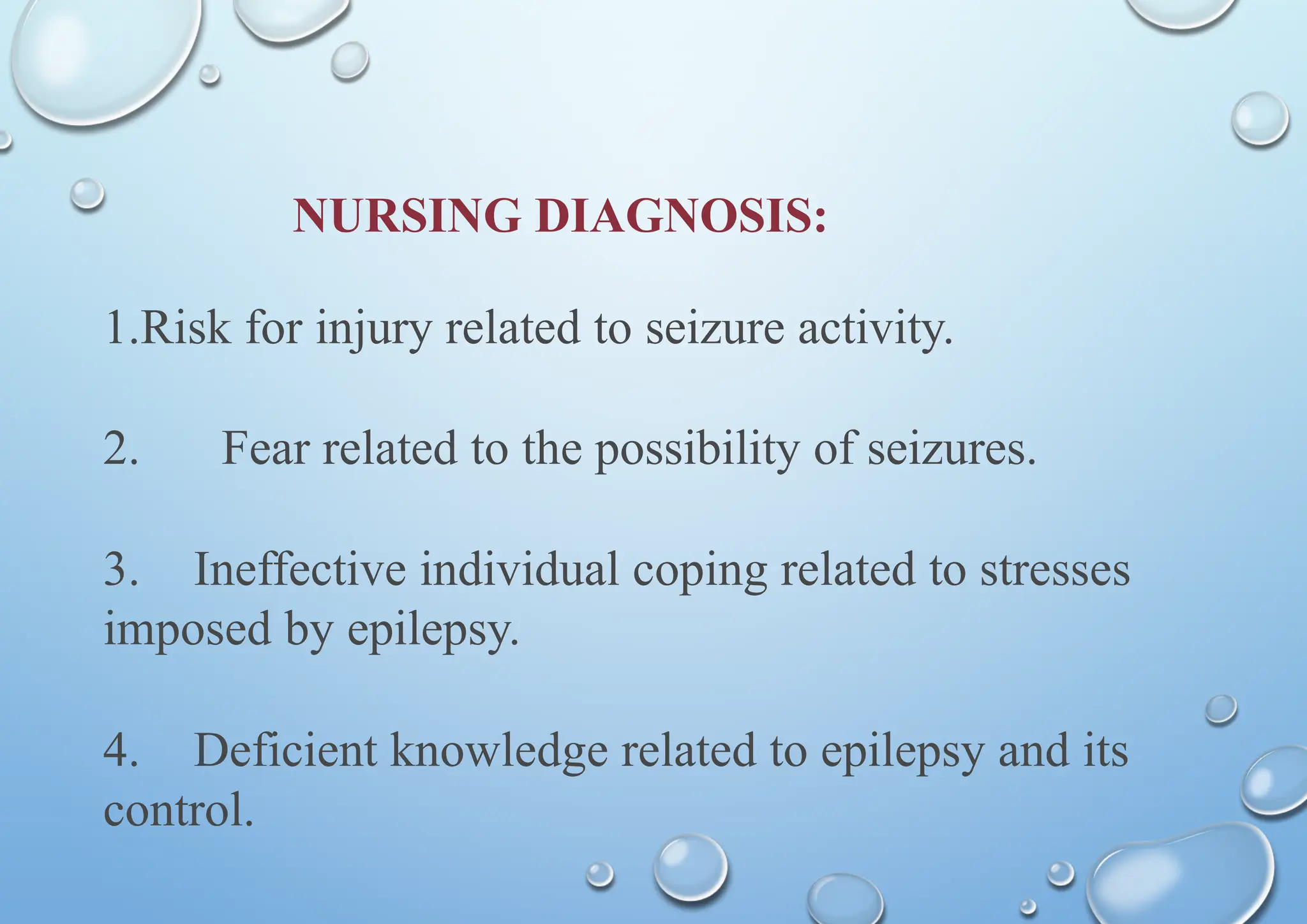 SEIZURE (AutoRecovered).pptx epilepsy nursing management | PPTX