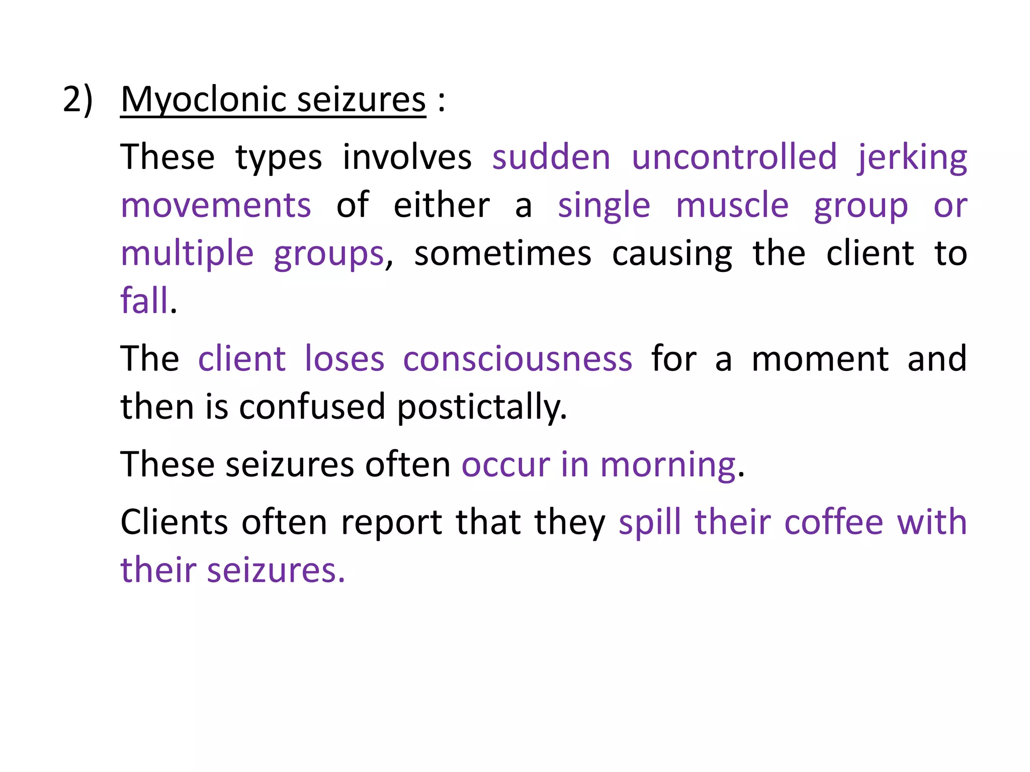 Seizure disorders | PPTX