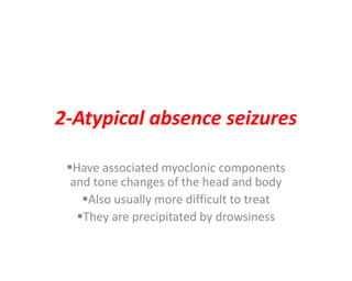 Seizure disorders | PPTX