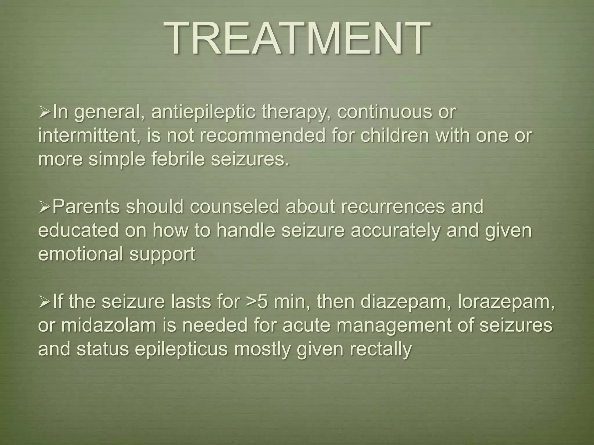 Seizure disorders in pediatric | PPTX