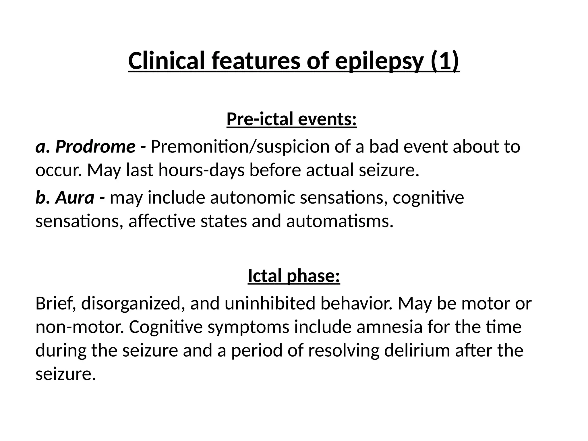 Lecture on Seizure disorders (Epilepsy)-1.pptx. | PPTX