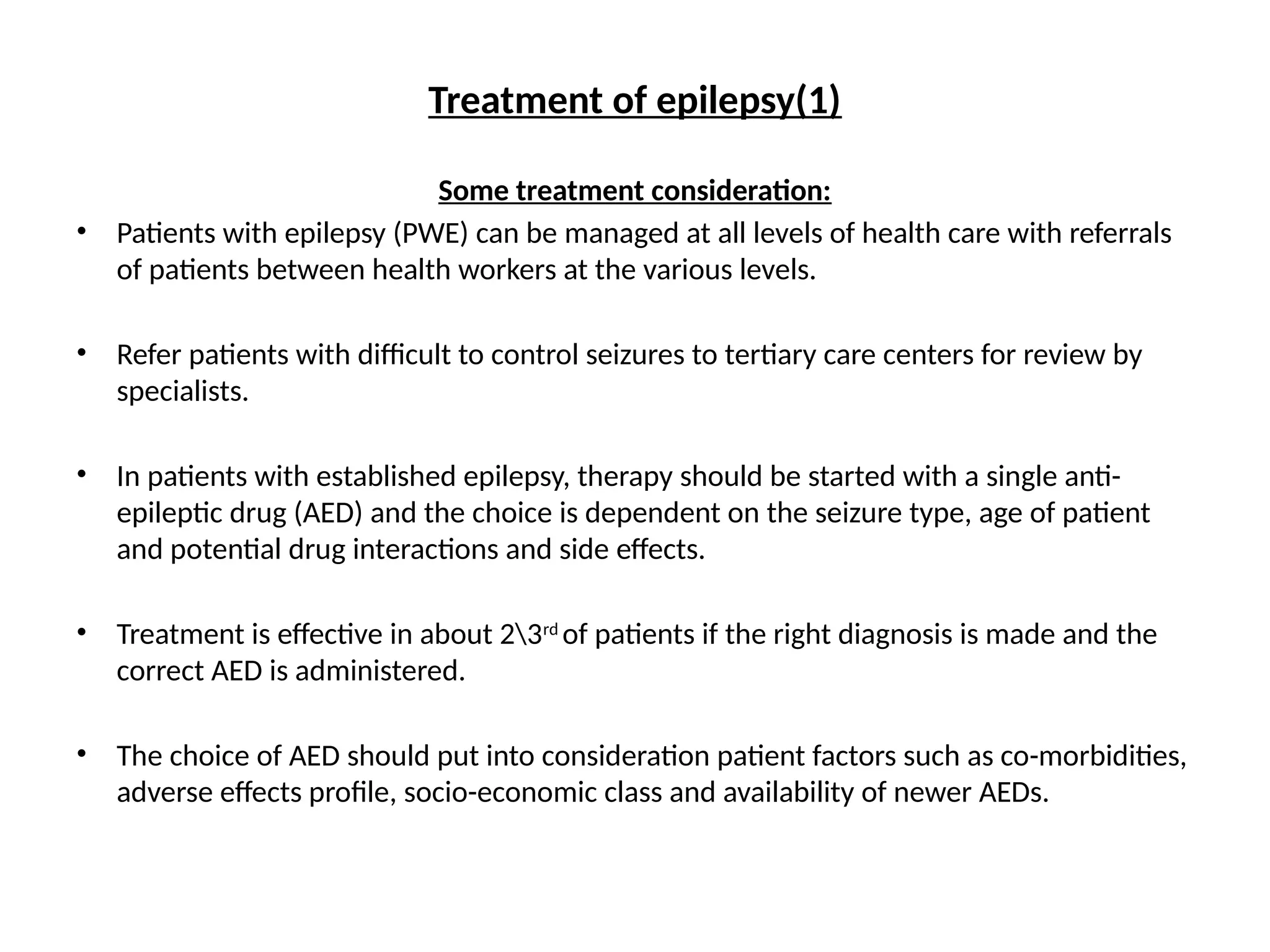Lecture on Seizure disorders (Epilepsy)-1.pptx. | PPTX