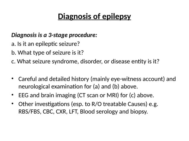 Lecture on Seizure disorders (Epilepsy)-1.pptx. | PPT