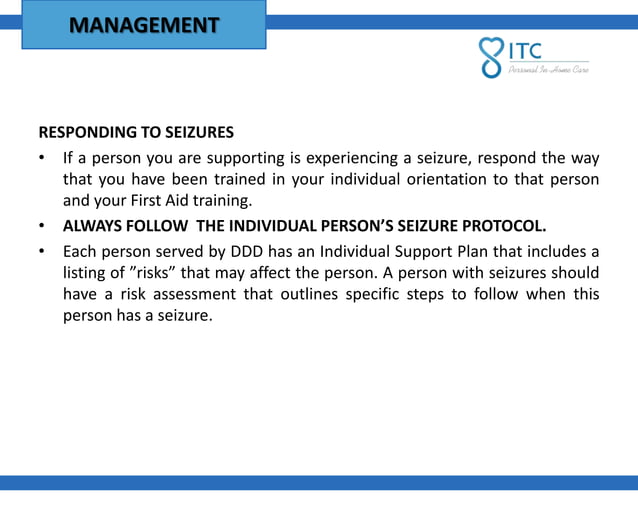 Seizure management | PPTX