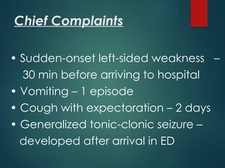 seizure secondary to ICH, Hypertensive bleed.pptx