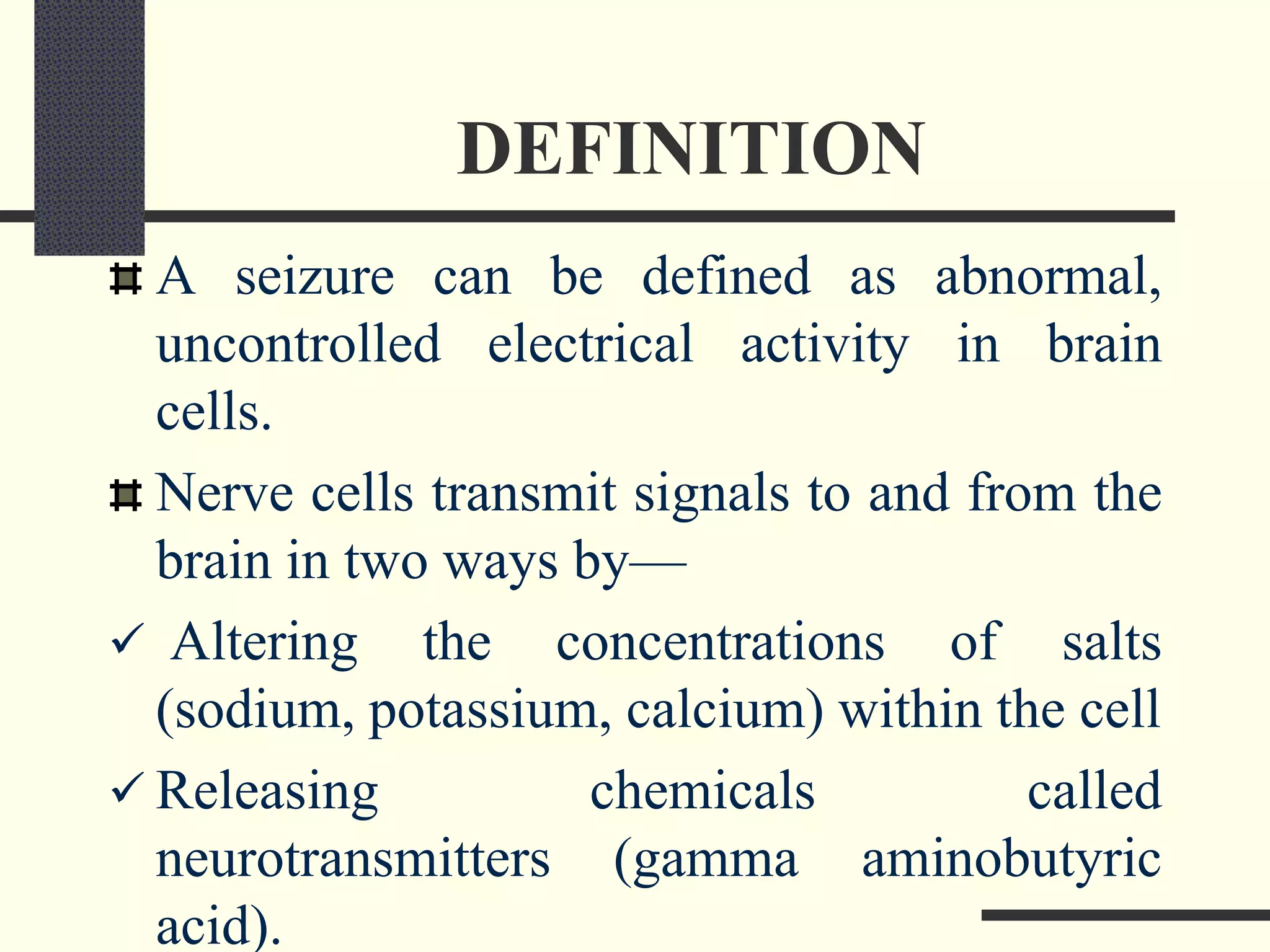 Seizures | PPTX