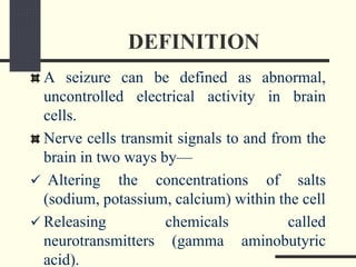 Seizures | PPTX