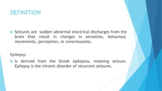 Seizures | PPTX