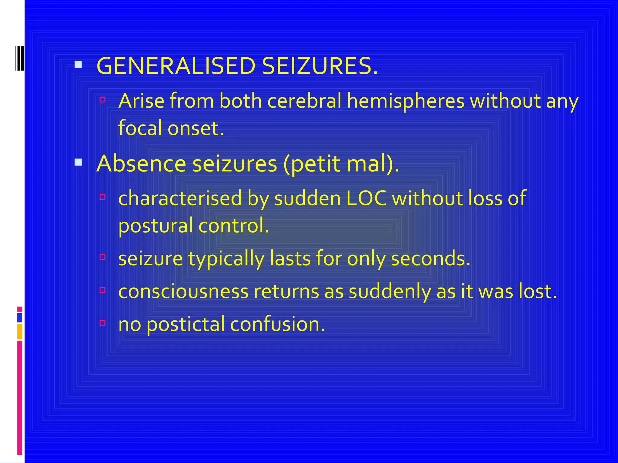 Seizures and epilepsy | PPT