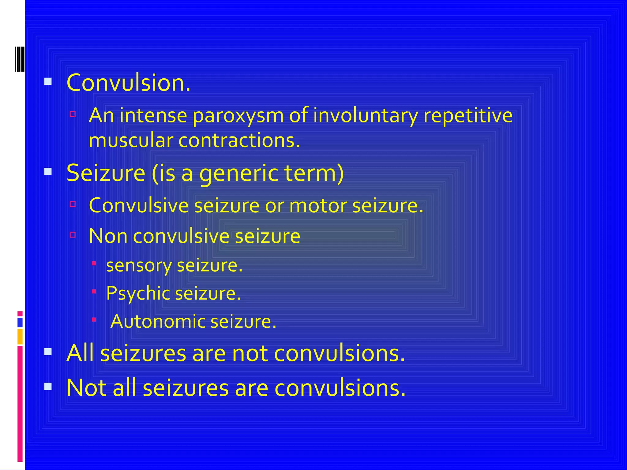 Seizures and epilepsy | PPT
