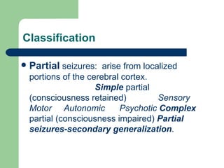 pediatrics.Seizures and epilepsy.(dr.adnan) | PPT