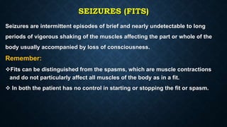 Seizures and Road Traffic Accident PPT | PPTX