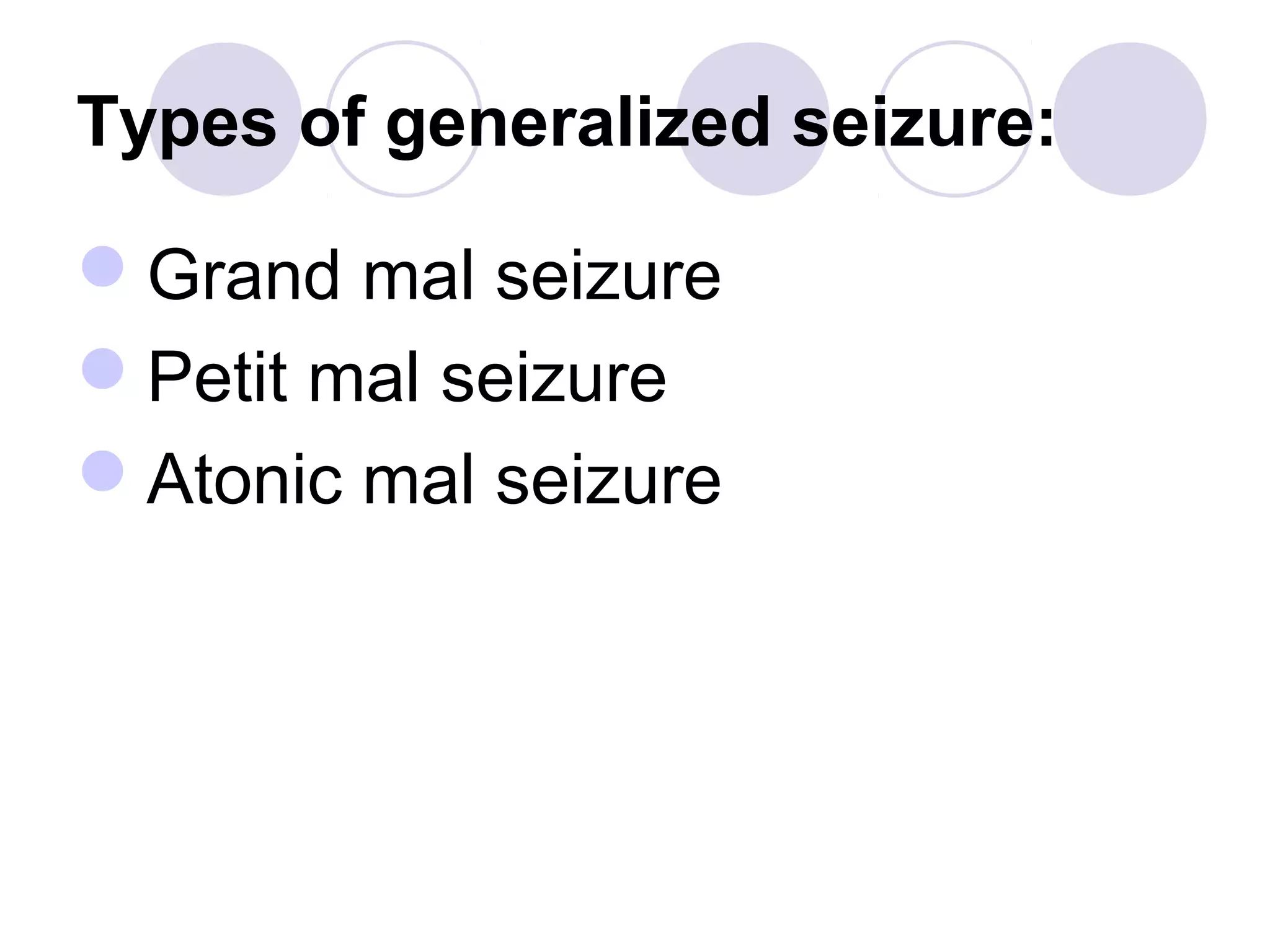 Seizures disorder | PPT