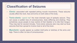Seizures Disorders | PPTX