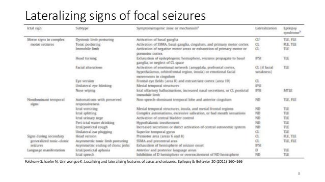 Seizure Semiology: Introduction