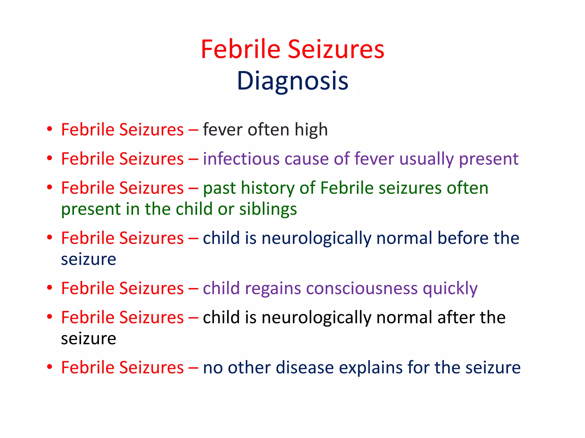 Seizures in children 2021 | PDF