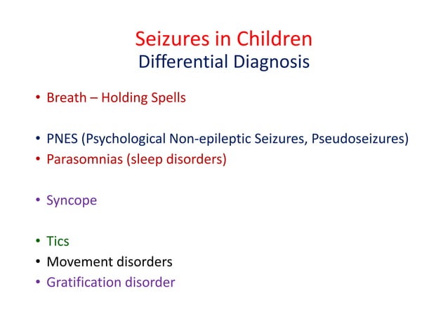 Seizures in children 2021 | PDF | Brain and Nervous System Disorders ...