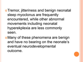 Seizures in neonates | PPTX