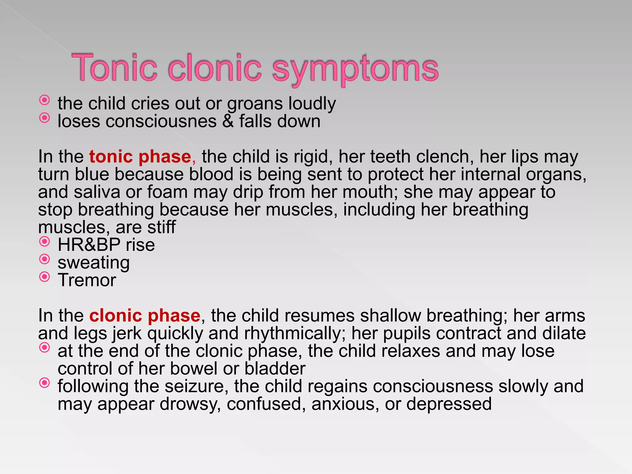 Seizures in children | PPTX