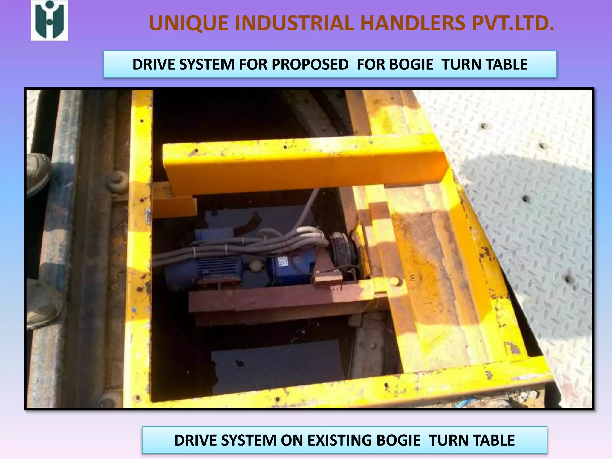 Bogie turn table (amin) | PPTX