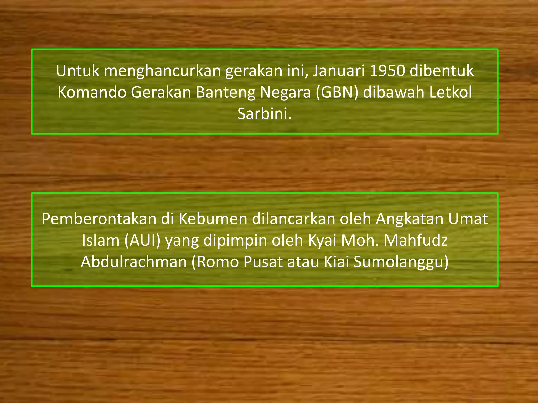 Pemberontakan DI/TII | PPTX