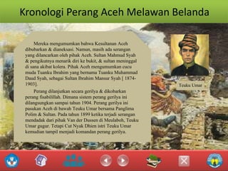 Sejarah Perang Aceh | PPTX