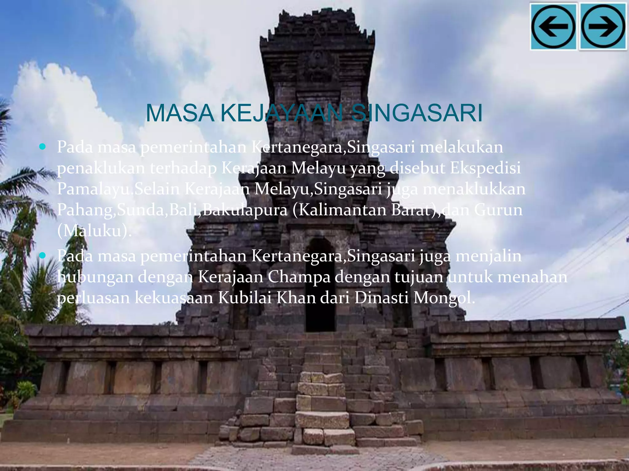 "Sejarah Kerajaan Majapahit dan Singasari" SMA N 7 YK | PPT