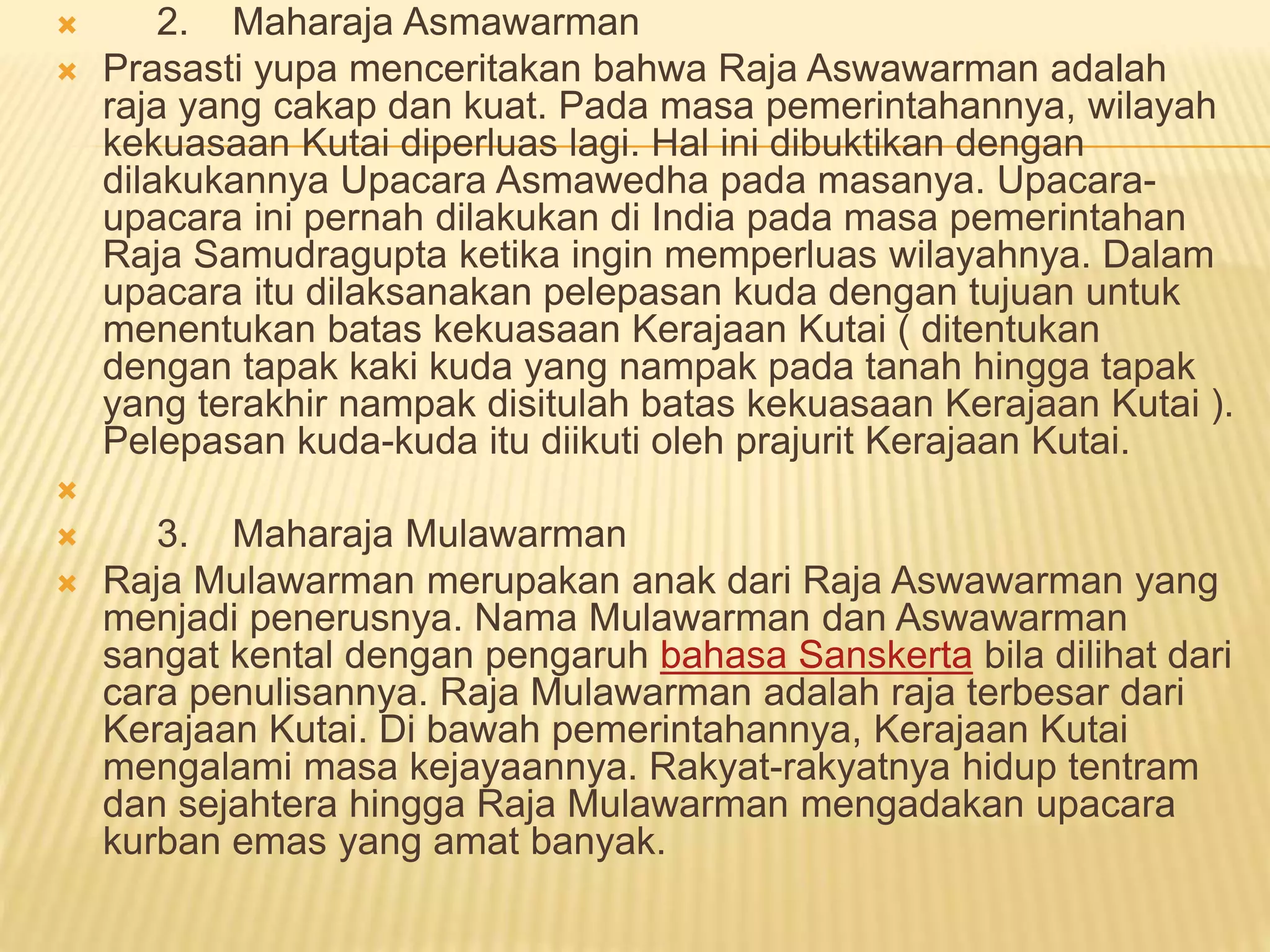 kerajaan kutai | PPTX