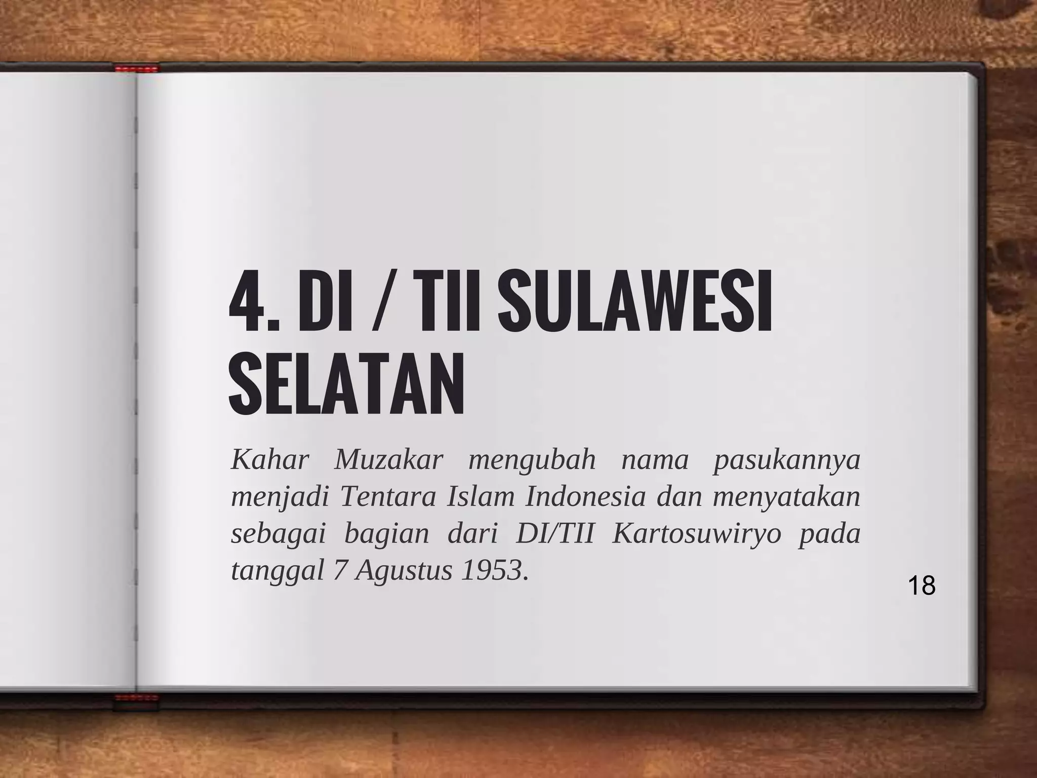 Sejarah Pemberontakan DI/TII (Sejarah Kelas XII Semester 1) | PPTX