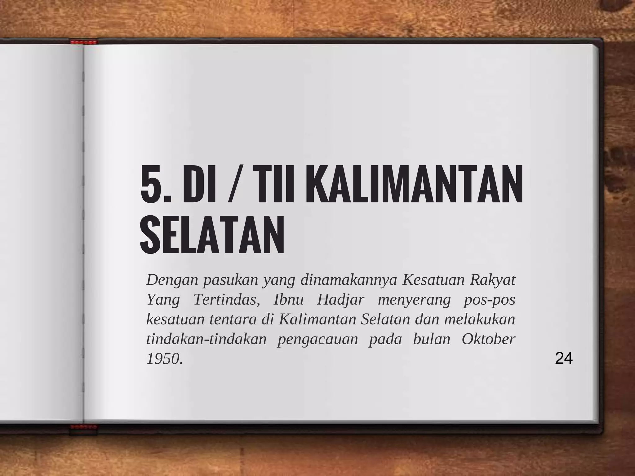 Sejarah Pemberontakan DI/TII (Sejarah Kelas XII Semester 1) | PPTX