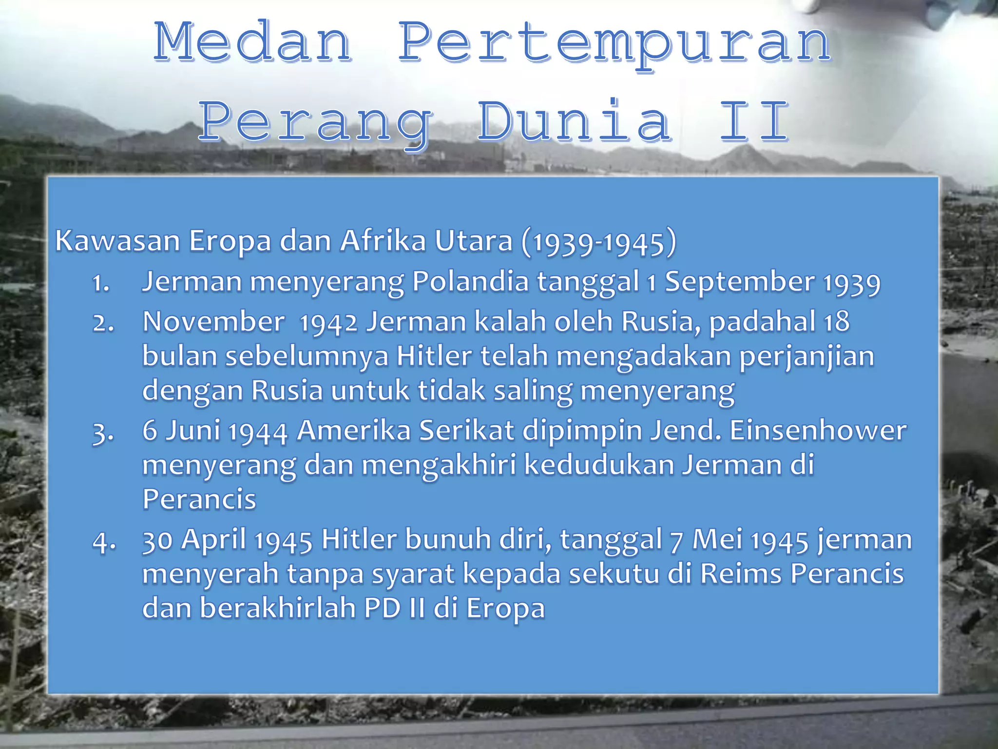 Perang Dunia II Dan Perang Dingin | PPTX