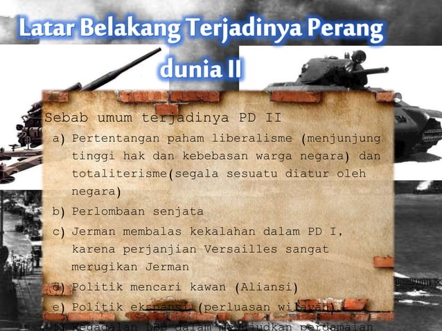 Perang Dunia II Dan Perang Dingin | PPTX