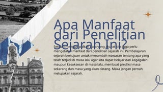 Sejarah Menurut Ahli, beserta pengertian dan contohnyapptx | PPT
