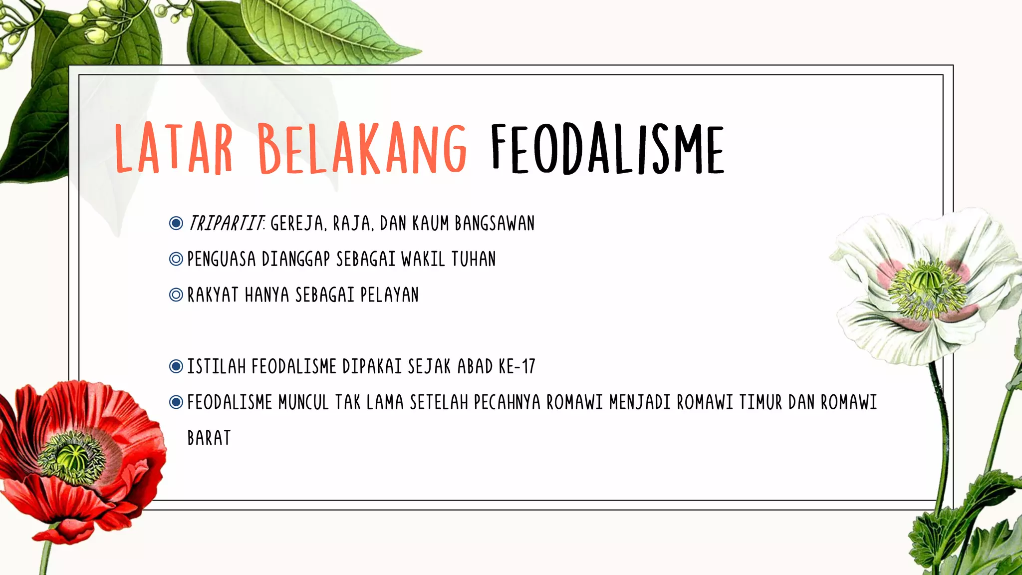 Sejarah - Feodalisme | PDF
