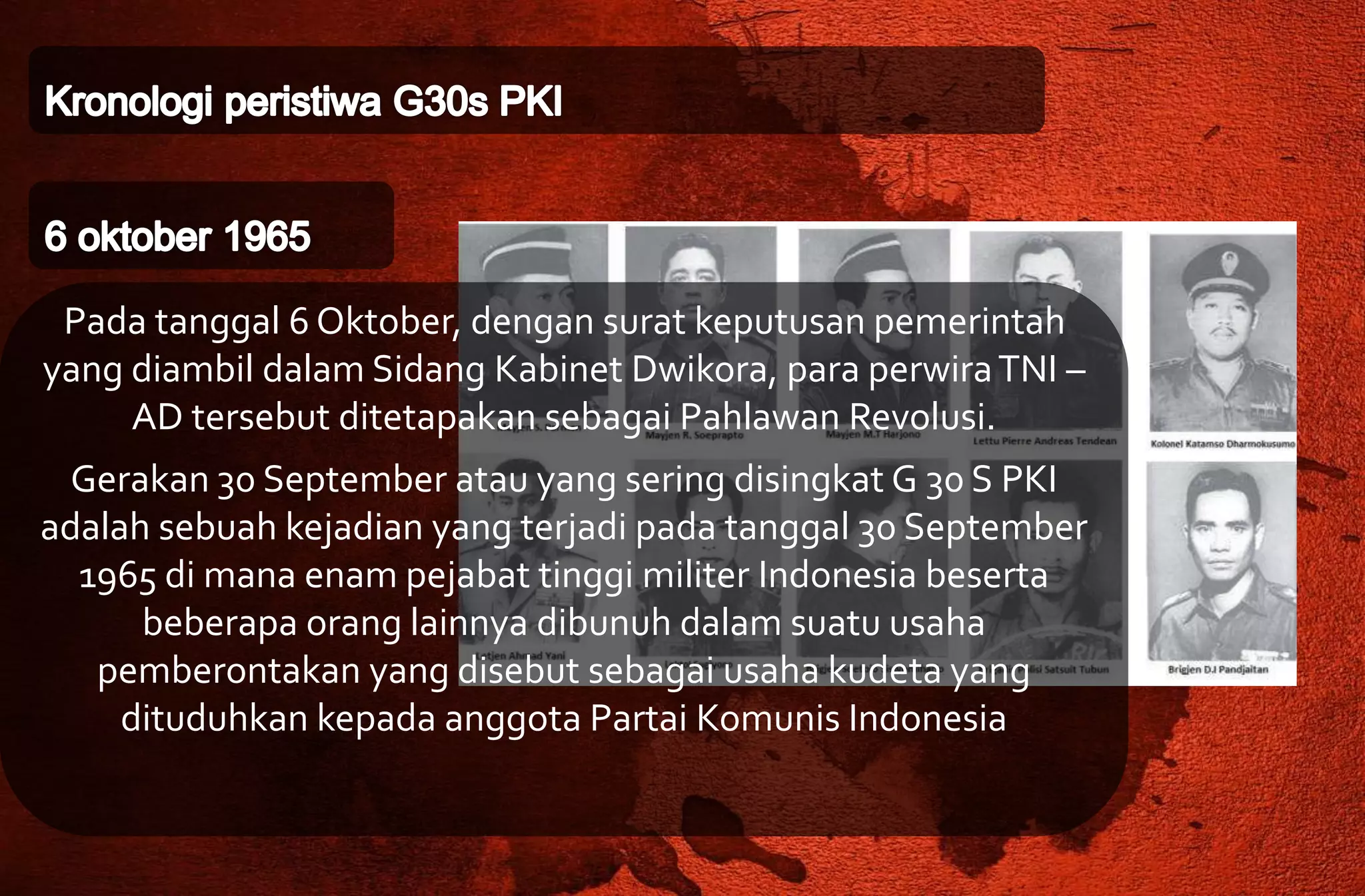 gerakan 30 september 1965 PKI | PPTX