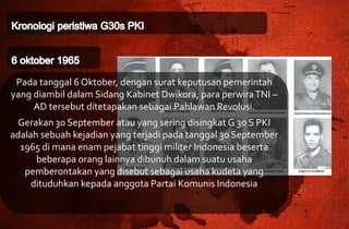 gerakan 30 september 1965 PKI | PPTX