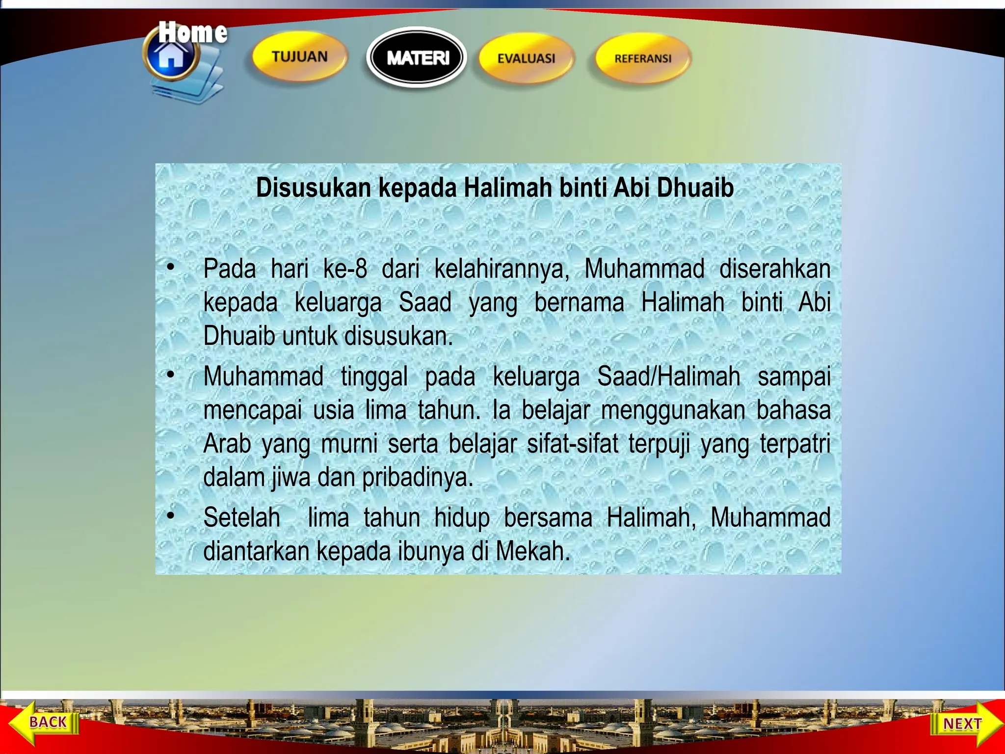 Sejarah Islam - sejarah-nabi Muhammad SAW.ppt