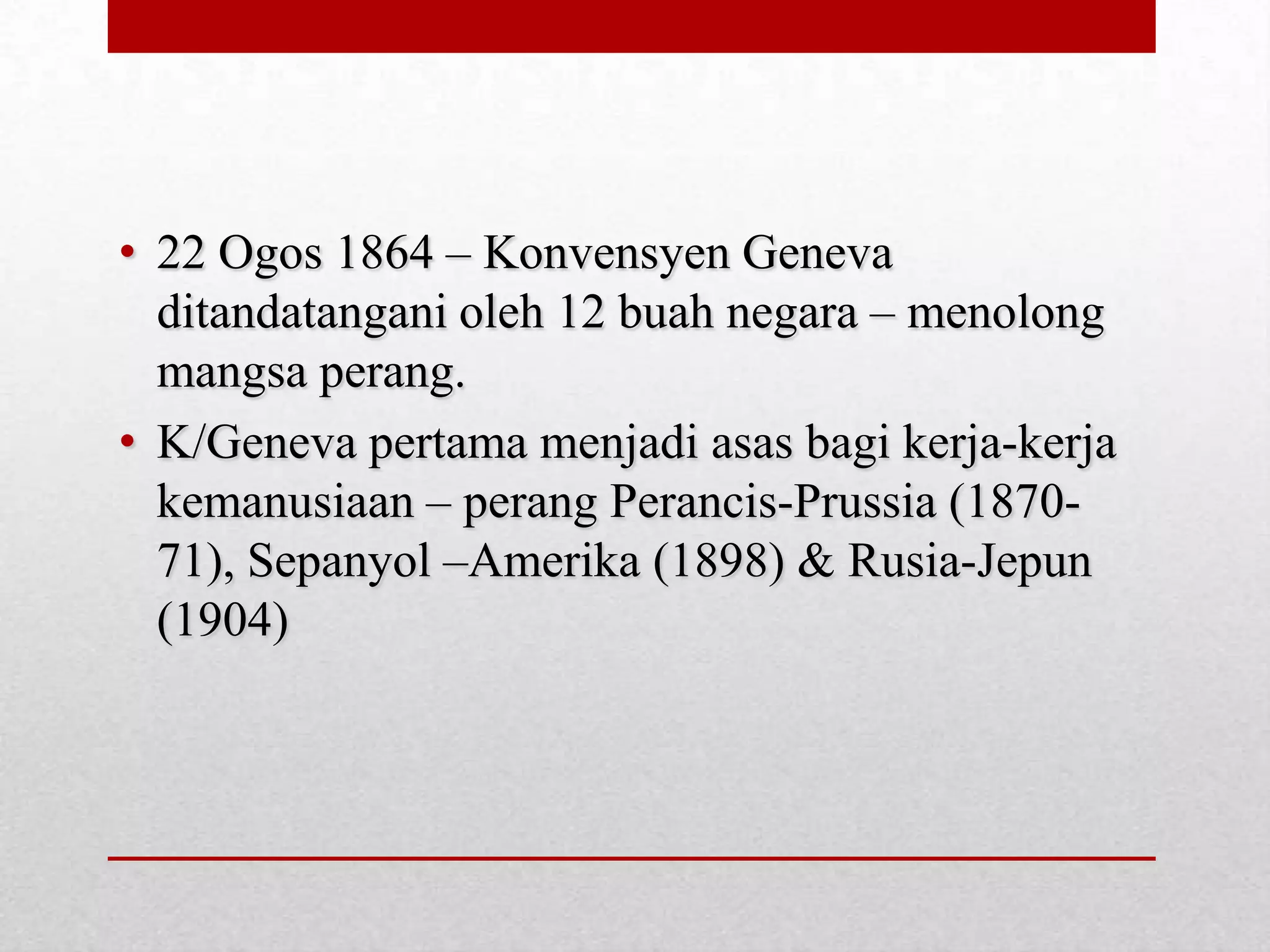 Sejarah palang-merah | PPTX